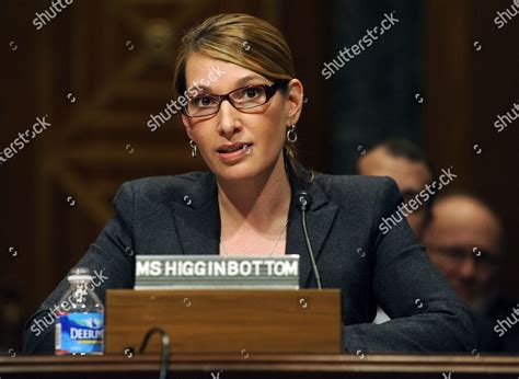 Heather Higginbottom Testifies Before Senate Budget Editorial Stock