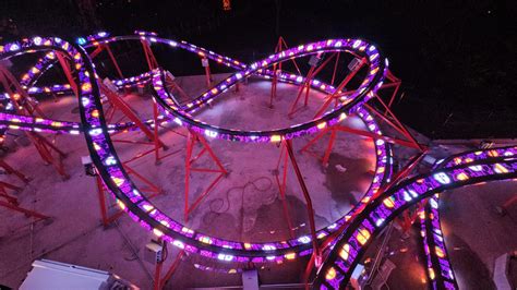 Skyline Attractions Aurora Led Lighting System Transforms Roller Coasters Into A Kaleidoscope
