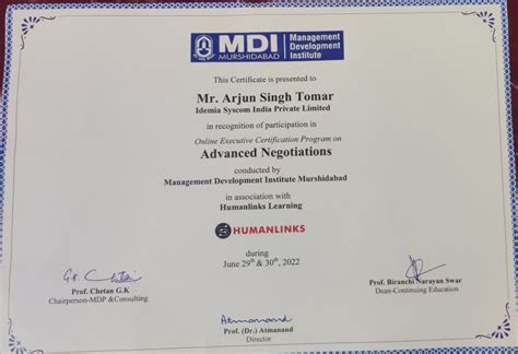 Arjun Singh Tomar On Linkedin Training Growth