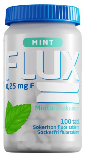 Flux Mint Fluoritabletti Apteekkishopfi