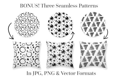 Colorful Art Tools Patterns And Shapes