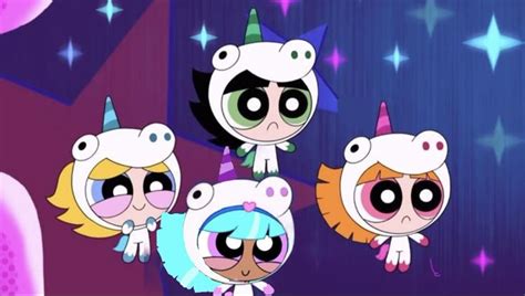 4 Powerpuff Girls In Unicorn Outfits Bliss Added Powerpuff Girls