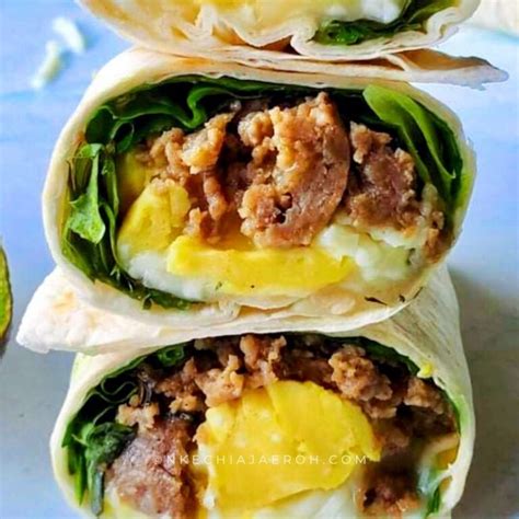 Healthy Freezer Breakfast Burritos Easy Tasty Nkechi Ajaeroh