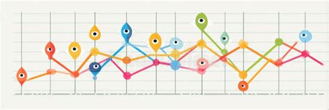 Vision Improvement Graph Featuring Colorful Eye Symbols In A Minimal