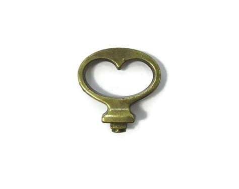 Vintage Faux Mock Key Knob Cabinet Or Furniture Door Handle Drawer Pull Replacement Part Etsy