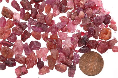 Small Raw Ruby Pieces Rough Ruby Genuine Uncut Ruby Crystal Etsy