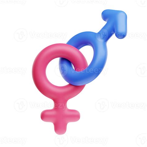 3d Illustration Gender 41489220 Png