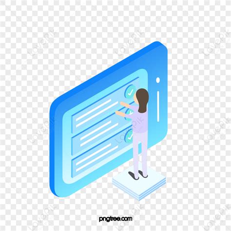 Blue Business Artificial Intelligence Female Operationbusiness Affairs