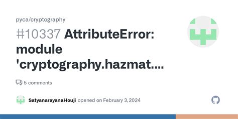 Attributeerror Module Cryptographyhazmatbindingsrustopenssl Has