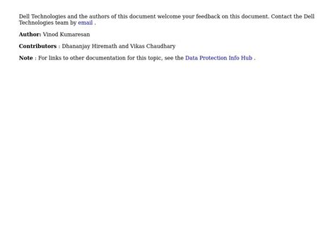 We Value Your Feedback Dell Data Domain Boost File System Deployment And Configuration Dell