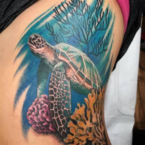 Sea Turtle Tattoo Designs Embrace The Carefree Spirit Of The Ocean