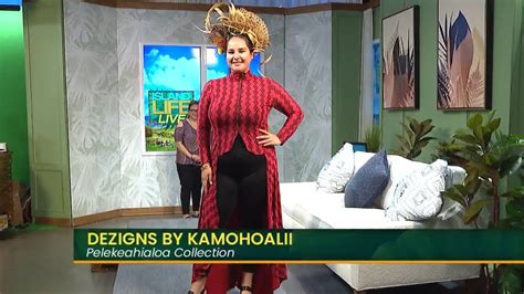 Hawaii Island Festival Fashion Week Dezigns By Kamohoalii Youtube
