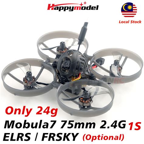 Happymodel Mobula7 1s 75mm X12 V2 0 5 In 1 Aio Bnf W Runcam Nano 3