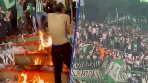 Colombiaanse Voetbalfans Stichten Brand In Stadion Nu Nl