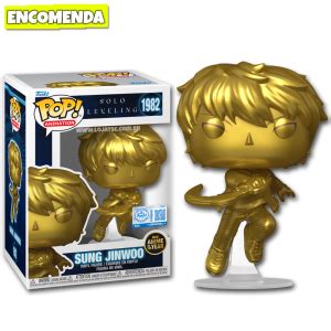 Funko Pop Solo Leveling Sung Jinwoo 1982 Loja Tsc