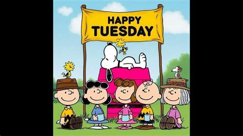 Happy Tuesday From Peanuts And Snoopy Youtube