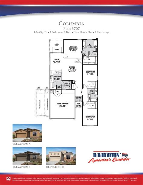 Dr Horton Columbia Floor Plan Dr Horton Homes Floor Plans Dr Horton