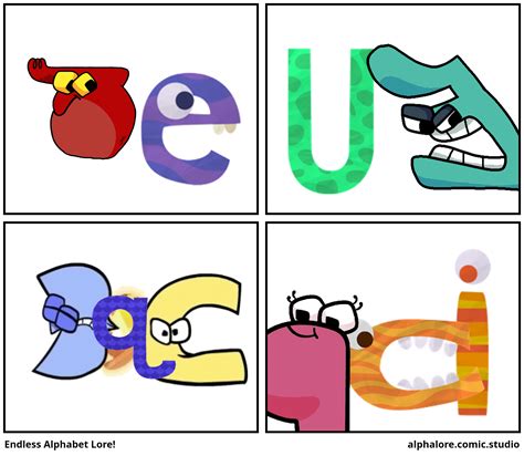 Endless Alphabet Lore Comic Studio