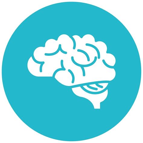 Premium Vector Brain Vector Illustration Style