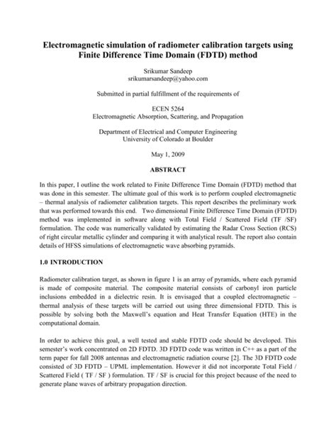 Fdtd Matlab Code Communicationslasem