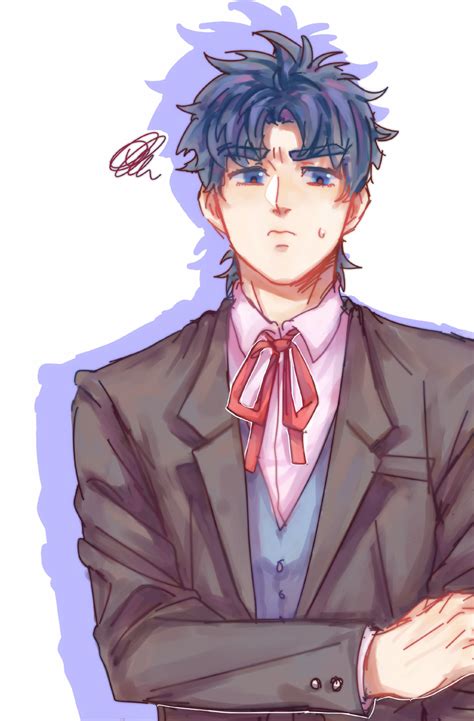 Safebooru 1boy 2608337875 Absurdres Arm Grab Blue Eyes Blue Hair