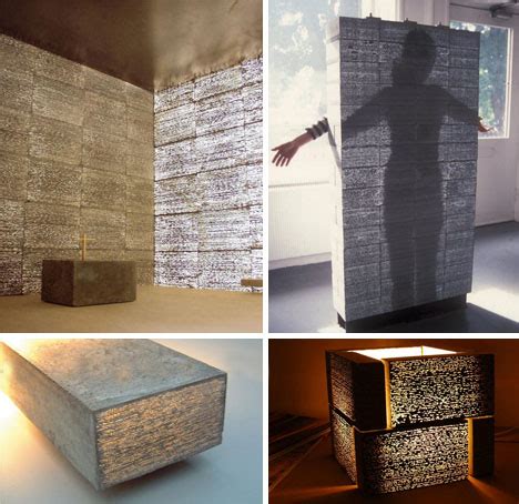 See Through Light Transmitting Concrete Designs And Ideas On Dornob