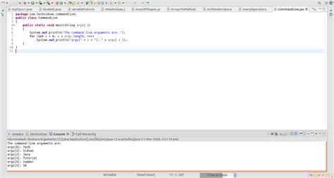 Java Command Line Arguments With Examples Techvidvan