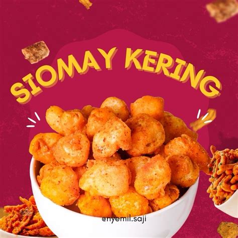 Jual Siomay Kering By Nyemil Saji Shopee Indonesia