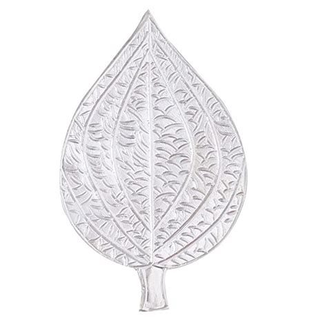 Silver Paan Leaf Dhruvs Collection