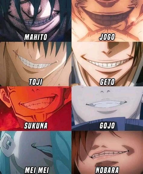 Jujutsu Kaisen Jjkcontents On X Jjk Characters Smiling Jujutsu
