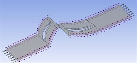 Computational Domain Of Rotor And Stator The Calculated Unsteady Force Download Scientific