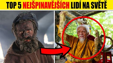 Top 5 Nejšpinavějších LidÍ Na SvĚtĚ Youtube