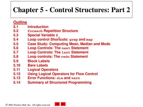 Chapter 5 Control Structures Part 2 Ppt Download