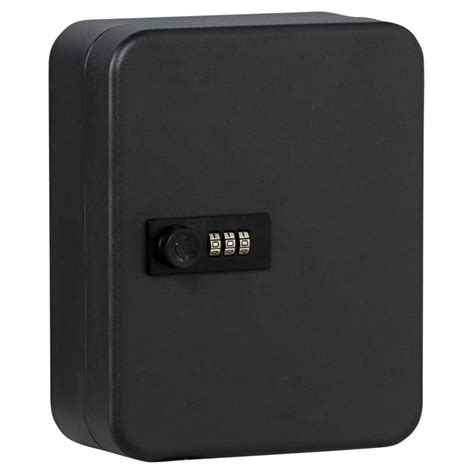 Key Cabinet 20 Hook Combination Secure Steel Lock Box For Key