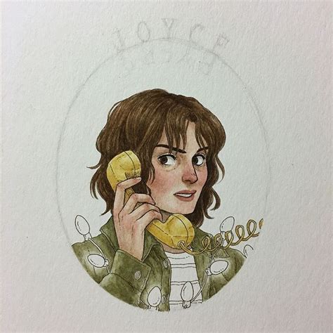 How To Draw Joyce From Stranger Things