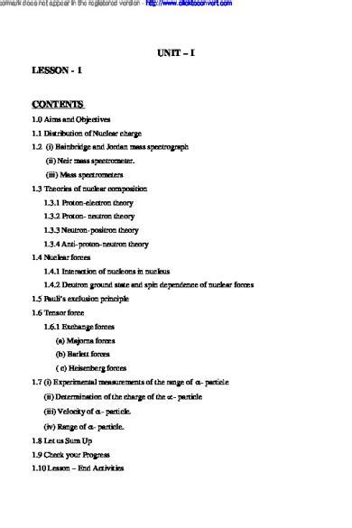 Download Nuclear Physics By Tayal D C