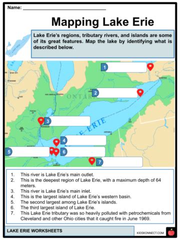 Lake Erie Facts And Worksheets Features History Landmark