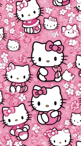 Helllo Kitty 🩷 Wallpaper By Natalskaa Download On Zedge™ D7a3