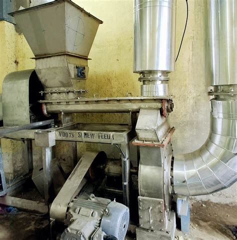 Continous Drying System With Solvent Recovery Under Nitrogen Loop