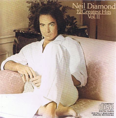 Neil Diamond 12 Greatest Hits Vol Ii 1992 Cd Discogs