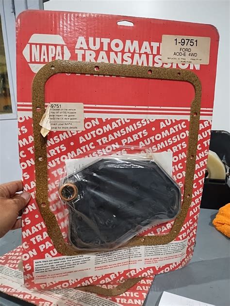 Napa 1 9751 Ford Aod E 4wd Transmission Filter Gasket Ac Tf302 Fram