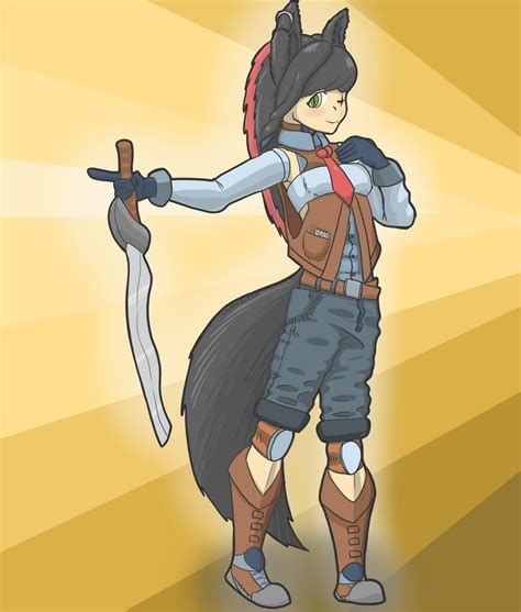 Wolf Girl By Varmeizer On Newgrounds