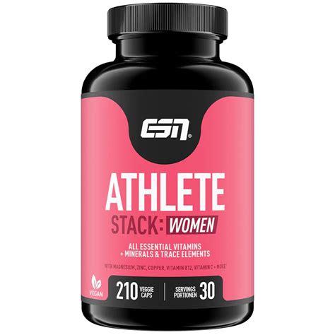 Esn Athlete Stack Women 210 Kapseln Equipment
