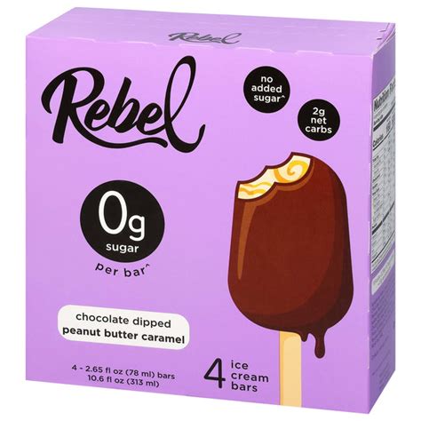 Rebel Ice Cream Low Carb High Fat Keto No Sugar Added