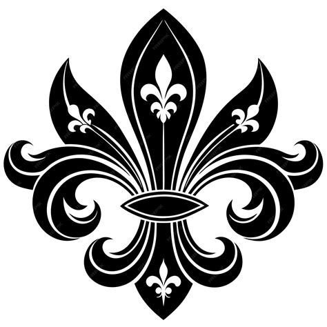 Fleur De Lis Heraldic Silhouettes For Traditional And Elegant Themes