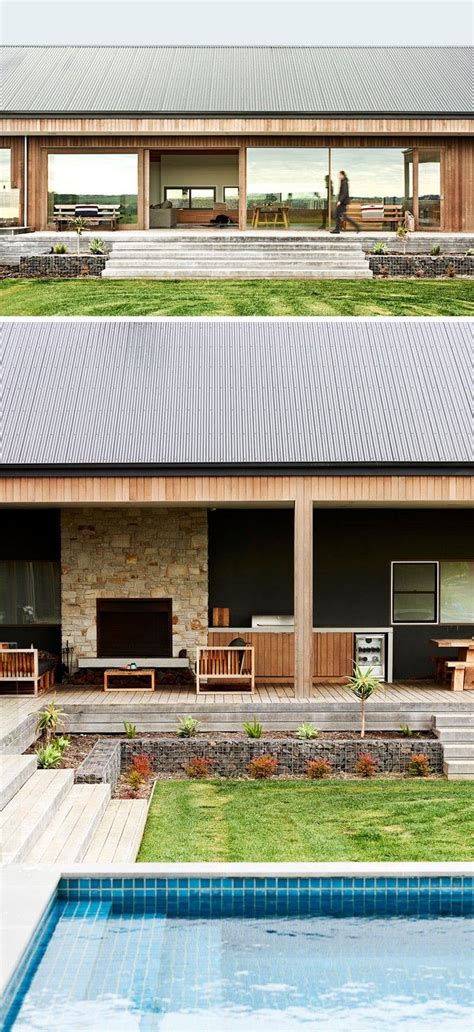 Aménagement Intérieur Maison Un Ranch Au Style Moderne Et Rustique En Australie Outdoor