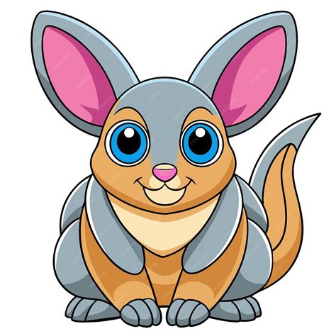 Bilby Rodent Looks Vector Kawaii Premium Ai Generated Vector