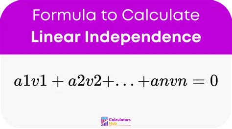Linear Independence Calculator Online Linear Independence Calculator Online