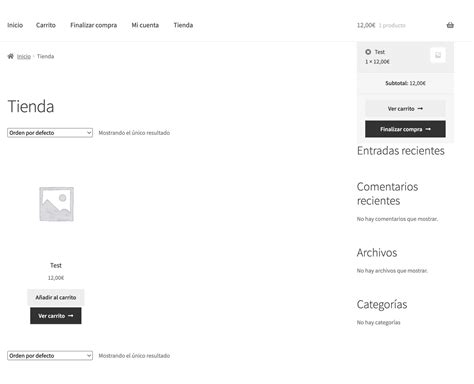 Mini Cart Quantity Selector