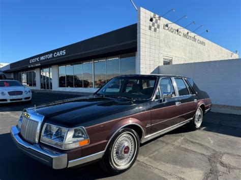 1986 Lincoln Continental Stock L212 For Sale Near Palm Springs Ca